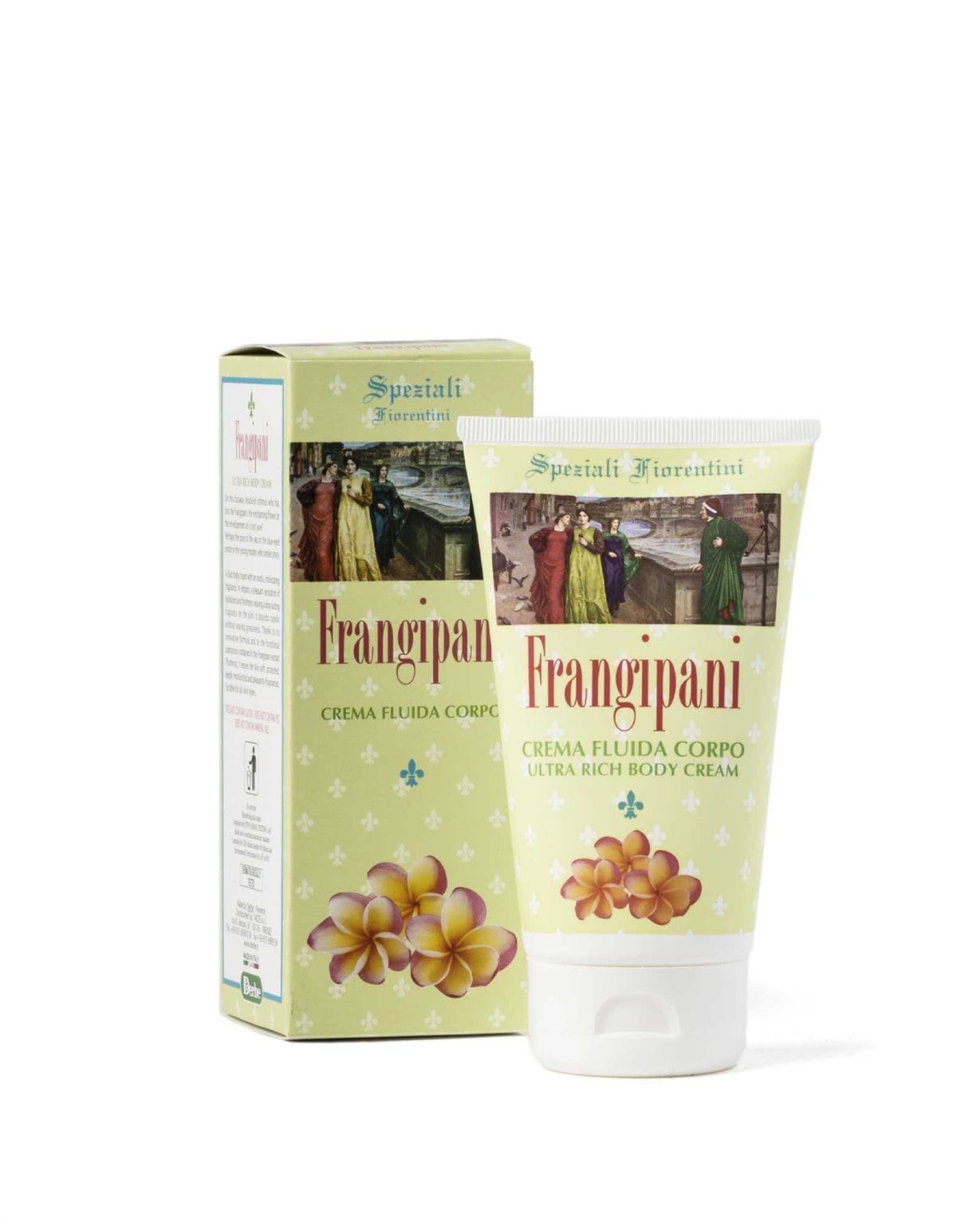 Frangipani Body Fluid Cream - Derbe - natural cosmetics